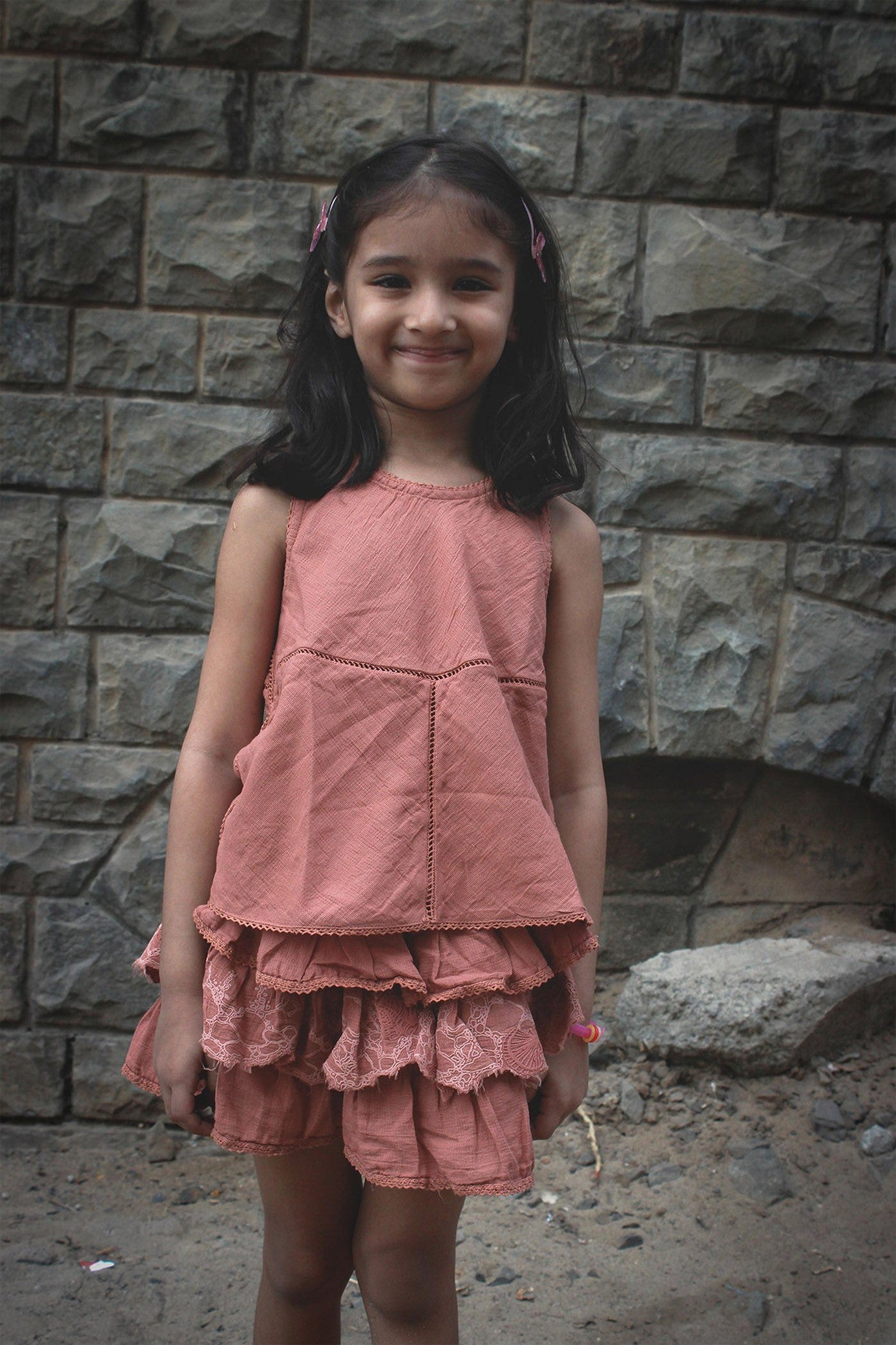 Ganjees - pink | Girls’ Cotton Top | Kids Clothing – TheKefiHouse